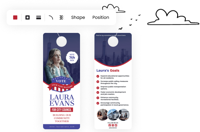 Create Your Own Door Hanger Design Online