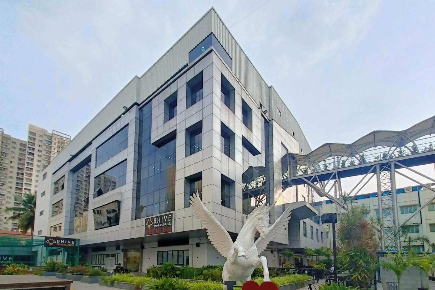 BHIVE Premium HSR Campus Managed Office in Hosur Road, Bangalore | Rent ...