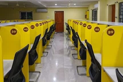 Huztle Hive Reading Room & Co-Working Space MVP Colony - Coworking ...