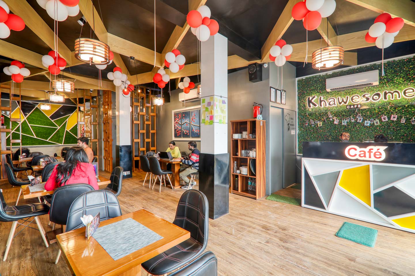 Khawesome Cafe - Now available for coworking, Janakpuri