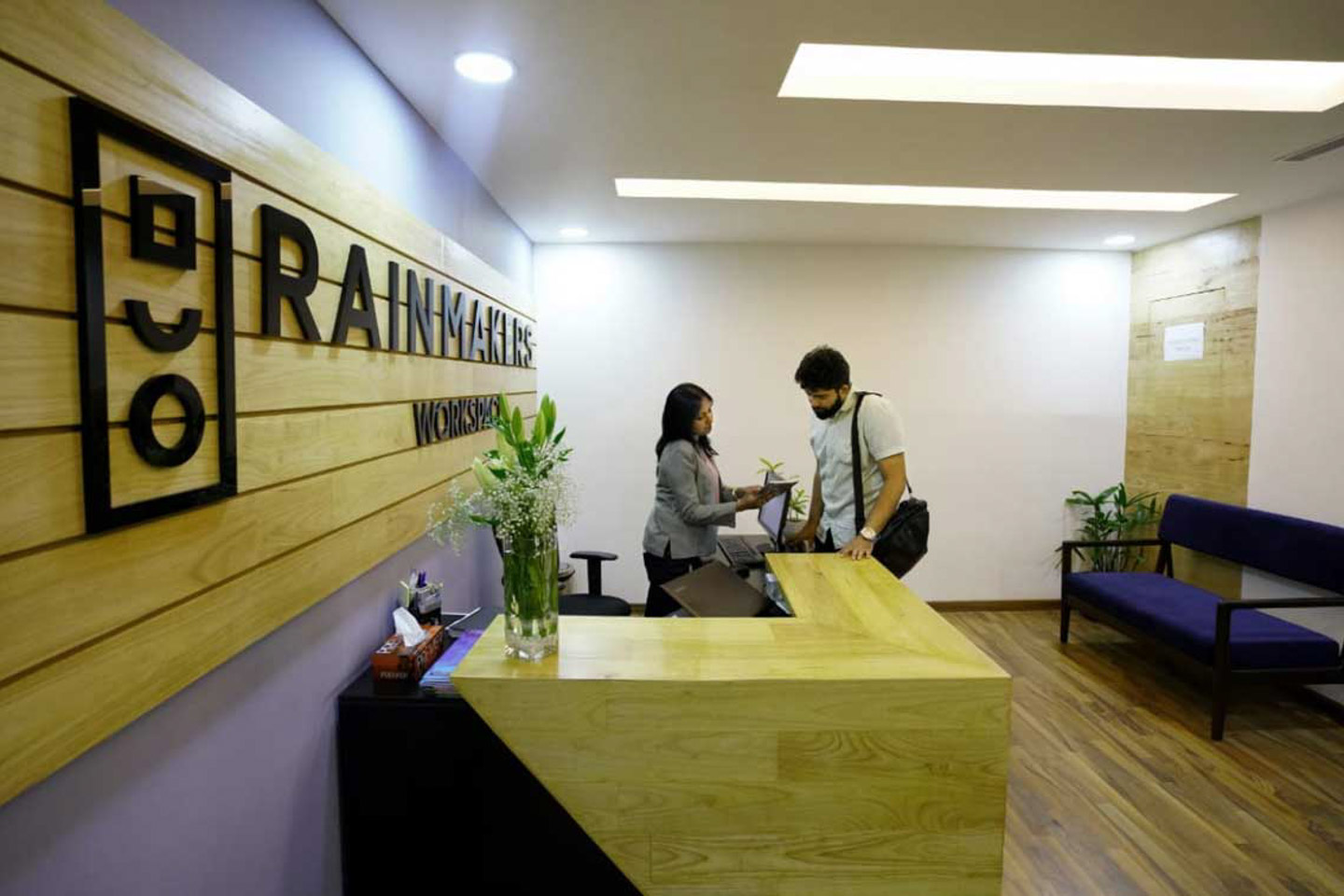 Rainmakers Virtual Office in MG Road, Bangalore for GST, Company Reg etc.