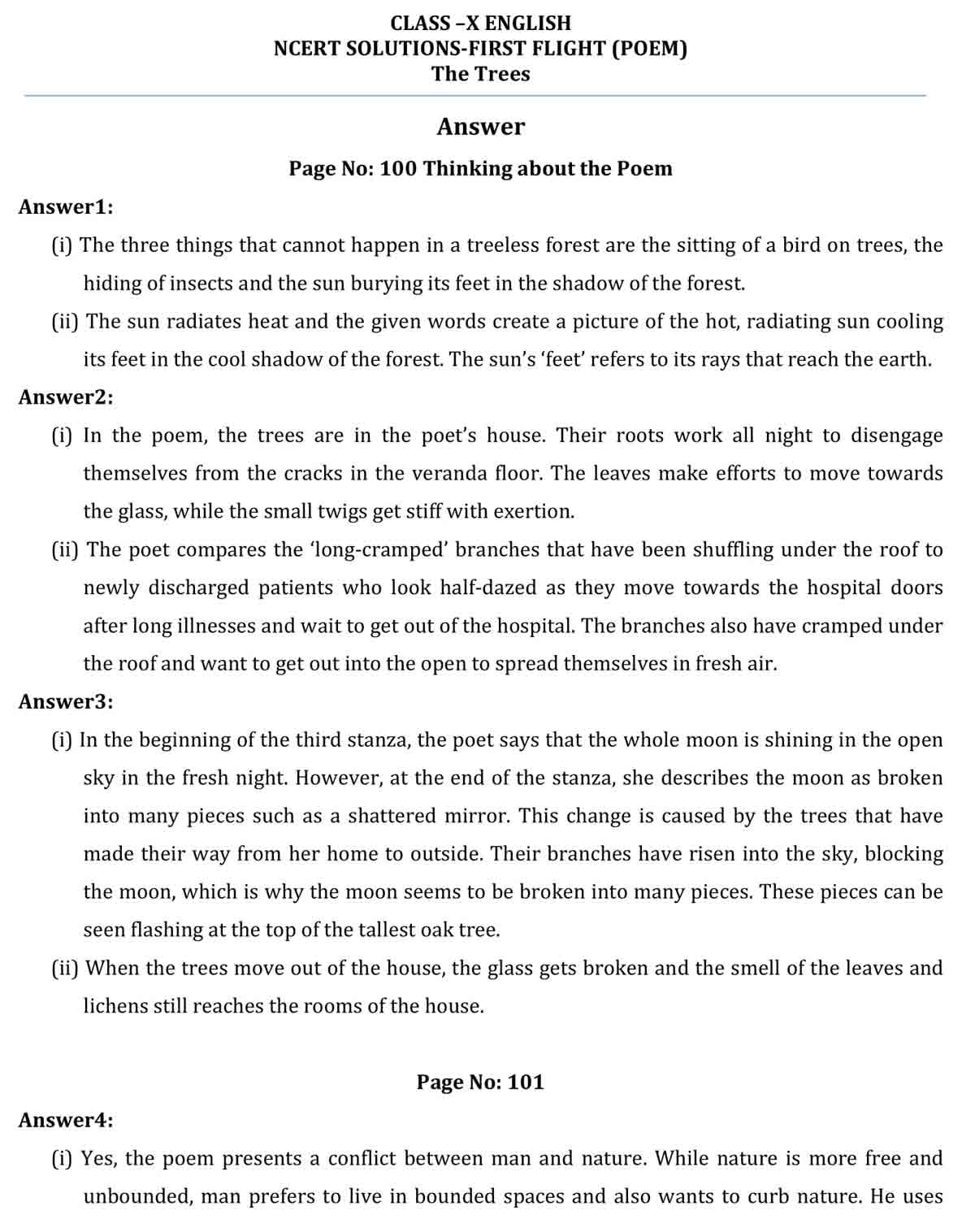 Top 122 Class 10 English First Flight Animals Question Answer