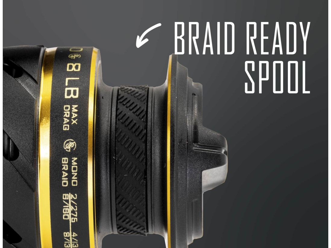 Googan Squad Gold Series Go-To Rod & Spinning Reel Bundle