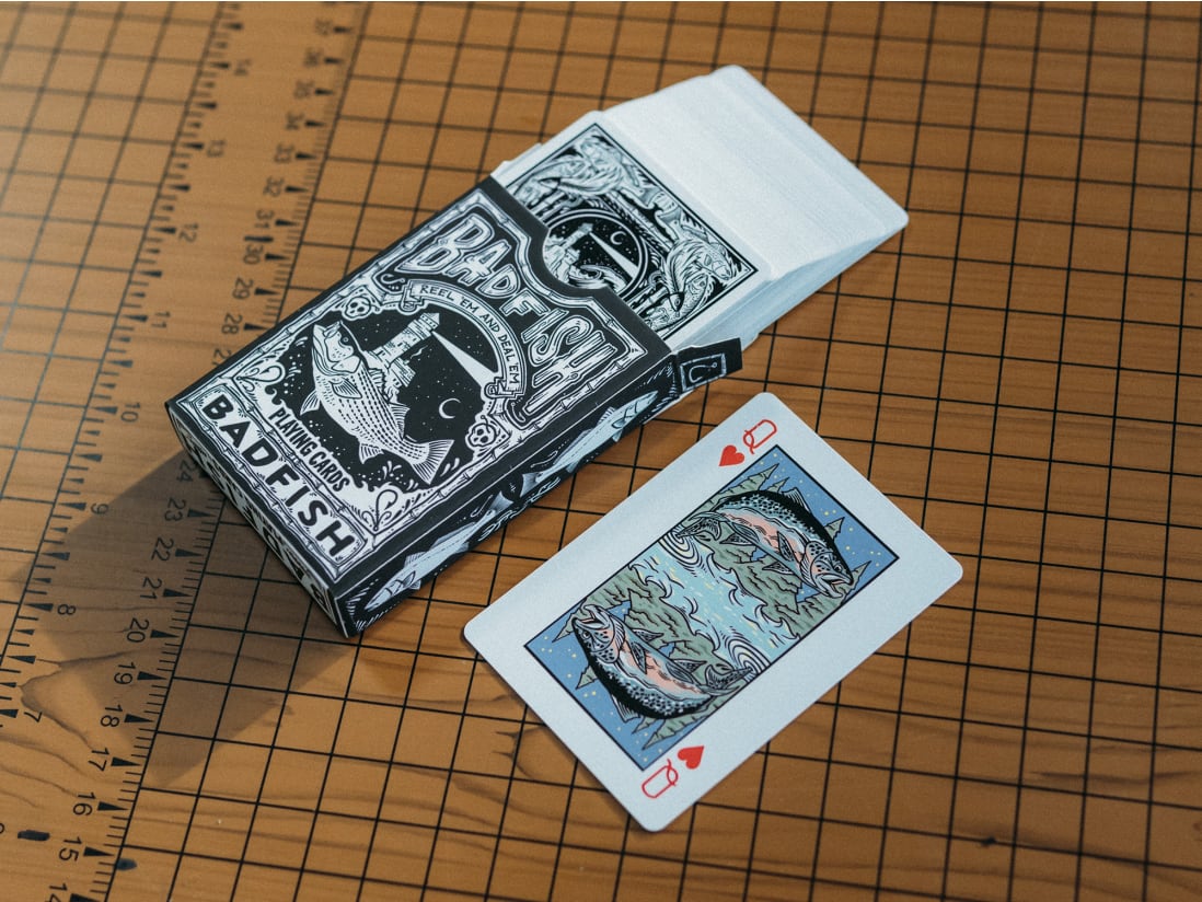 Badfish Playing Cards | Karl’s Bait & Tackle
