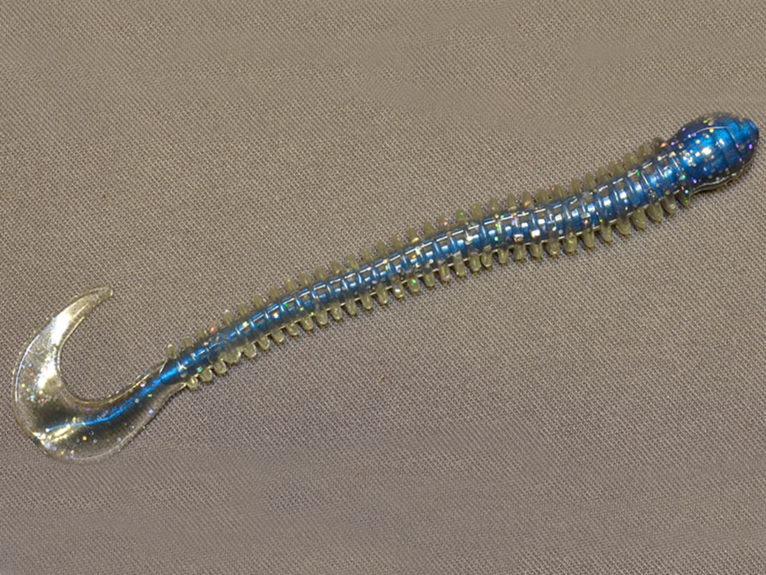 Whip Em Baits 4" Disc Worm | Mystery Tackle Box Bait Shop