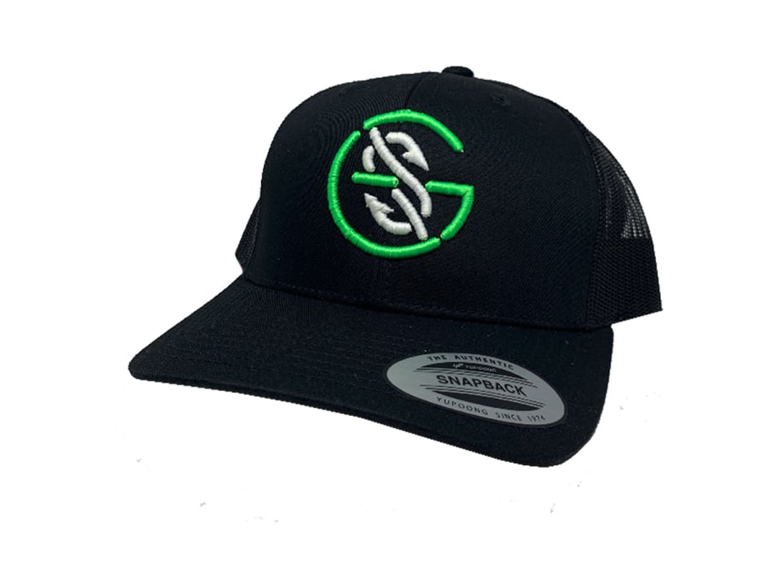 Googan Squad The Logo Trucker - Black/Black | Karl’s Bait & Tackle