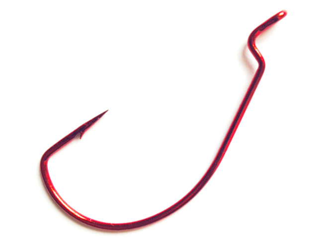 Mustad Ultra Lock 38107 EWG Red Worm Hook