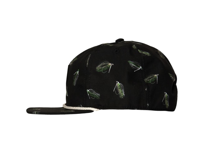 Googan Squad Black Tossed Jig Rope Hat | Karl’s Bait & Tackle