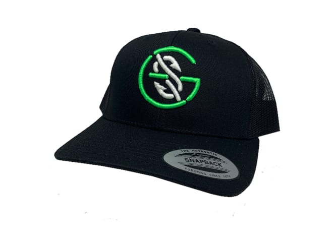 Googan Squad The Logo Trucker - Black/Black | Karl’s Bait & Tackle