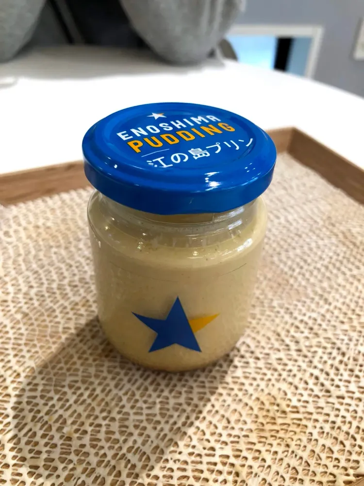 Enoshima Pudding - Unique Local Pudding w/ Smoked Orzo