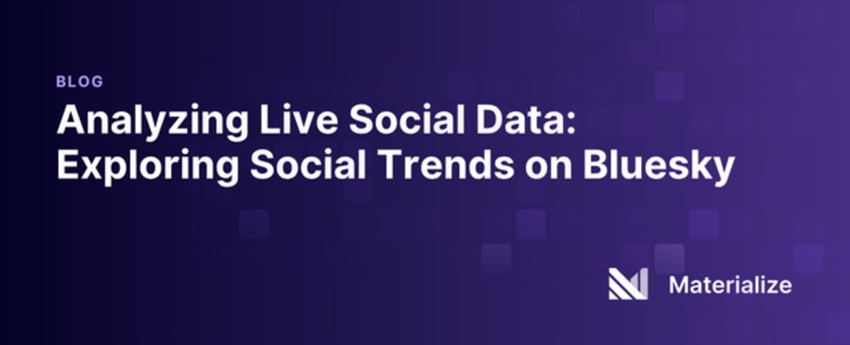Analyzing Live Social Data: Exploring Social Trends on Bluesky