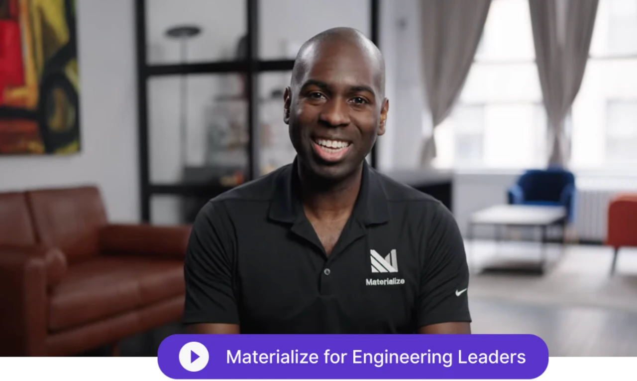 Live Data Layer for Apps & AI Agents | Materialize