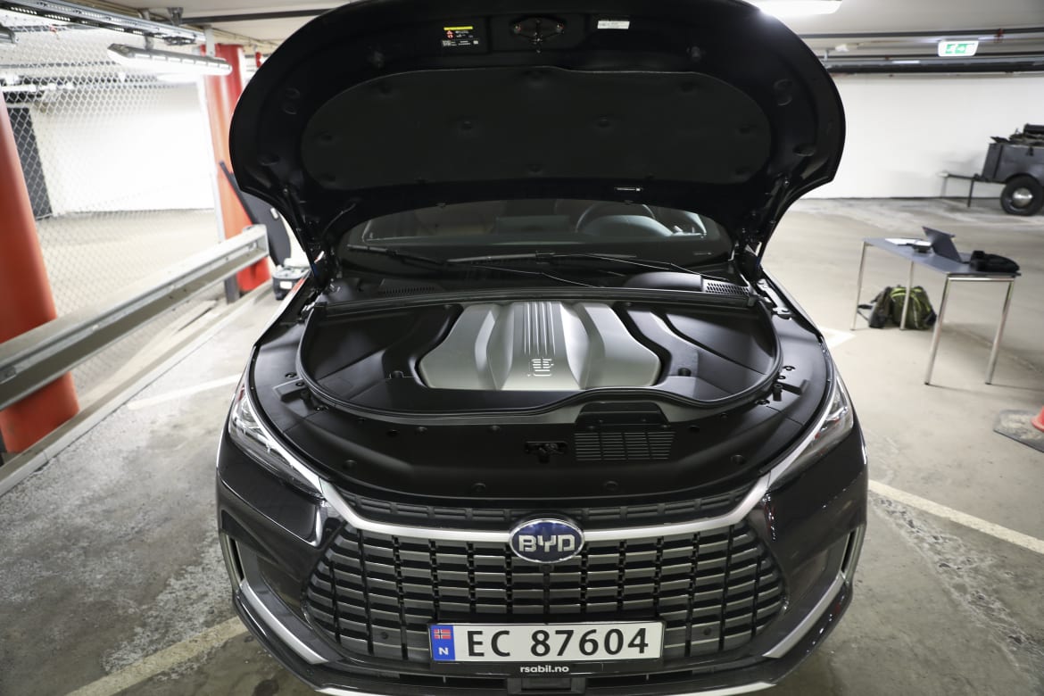 BYD Tang - bagasjerom i liter og cm | NAF