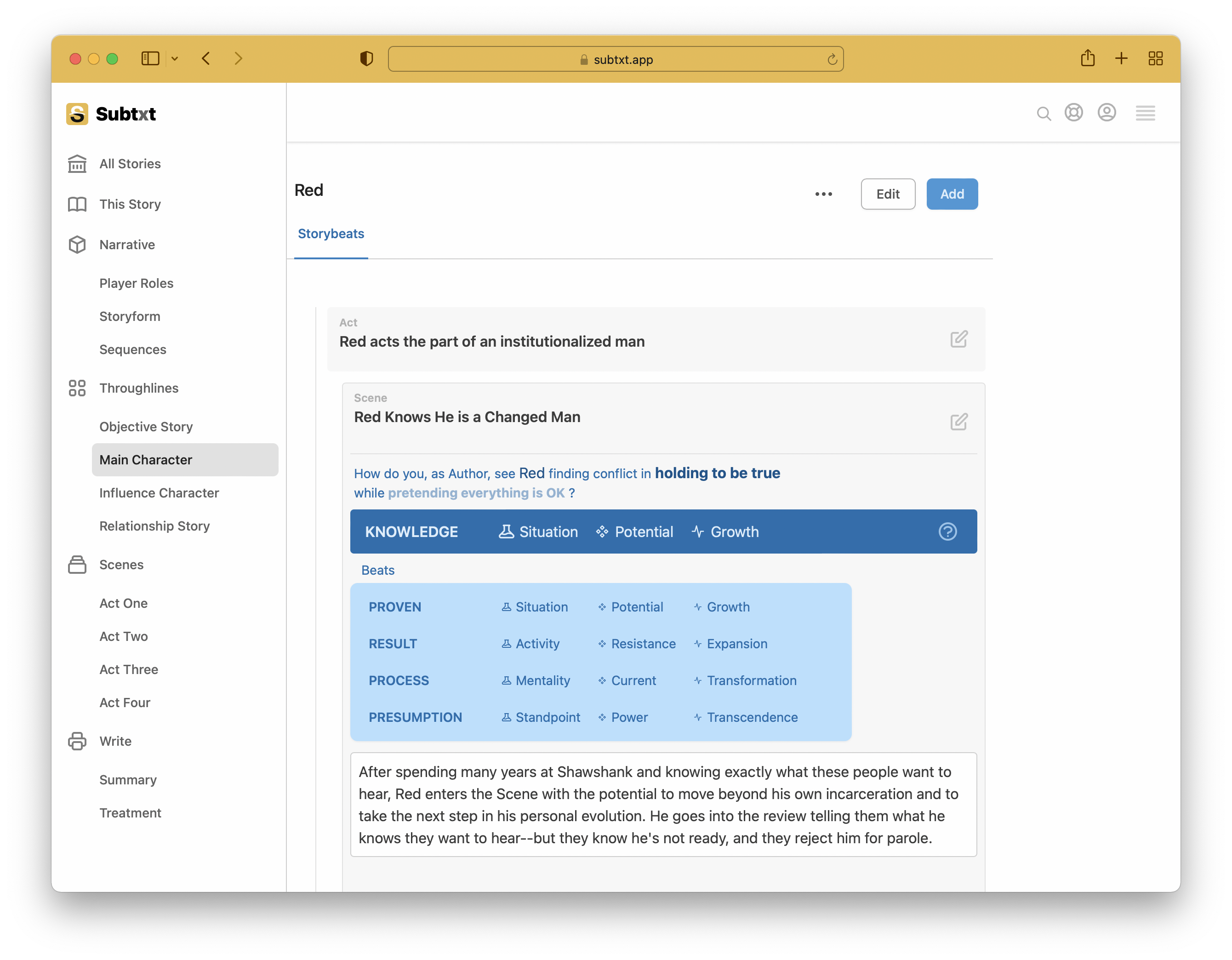Subtxt - AI-Powered Storytelling