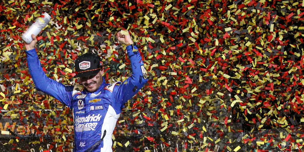 Kyle Larson delivers win No. 500 for Hendrick Motorsports engine shop ...