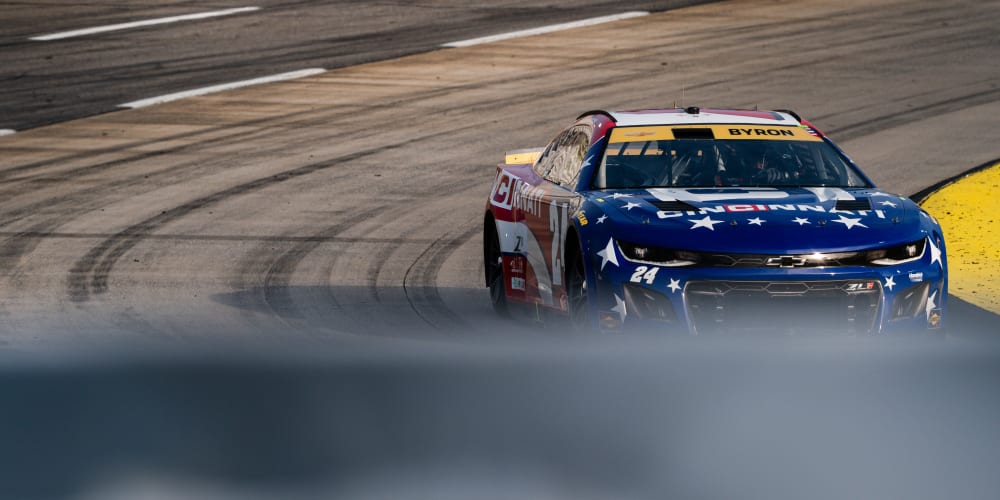 Starting lineup for NASCAR race on Sunday: Byron takes pole at Martinsville