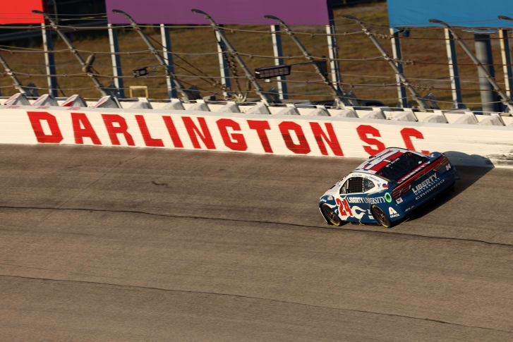 Larson finishes fourth at Darlington, enters NASCAR playoffs as points ...