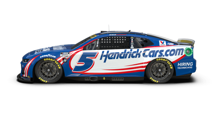 NASCAR Paint Schemes Preview: Hendrick Motorsports colors for the Coliseum
