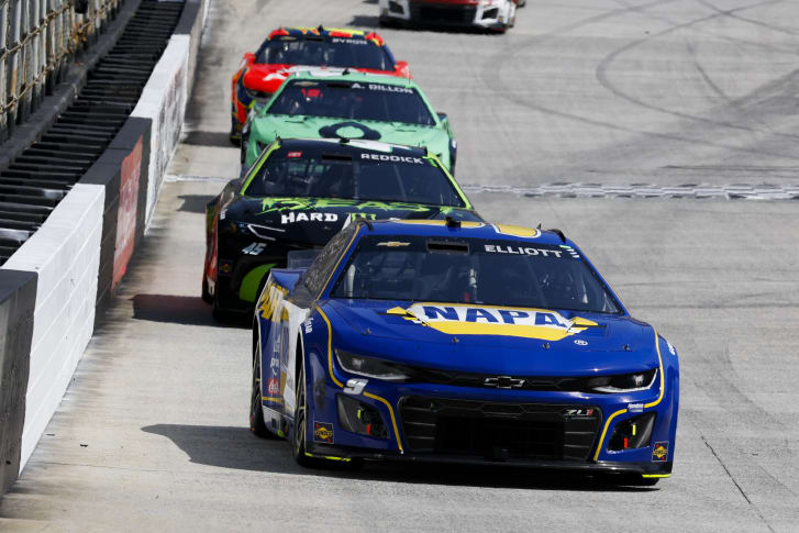 NASCAR points standings, Cup Series statistics at quarter mark of 2025 ...