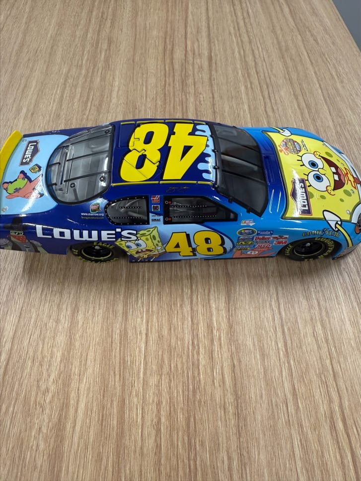 Artifact of the Week: Jimmie Johnson and his SpongeBob SquarePants ...