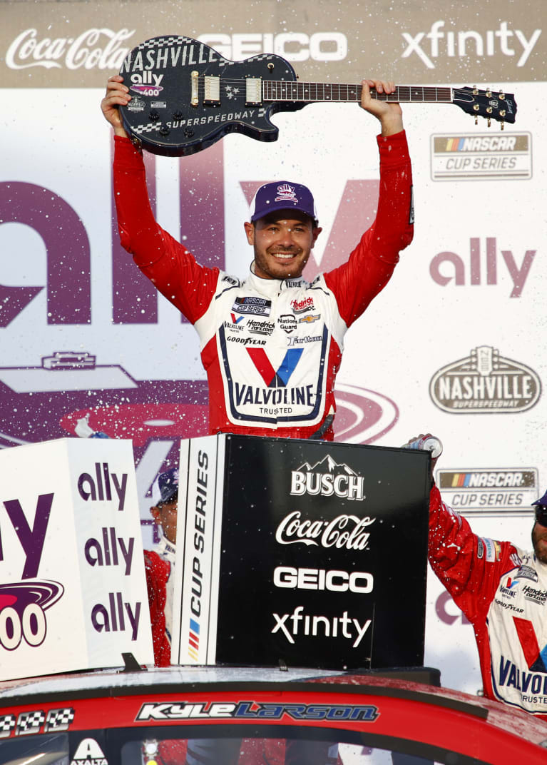 NASCAR Nashville driver averages: Kyle Larson, Chase Elliott part of ...