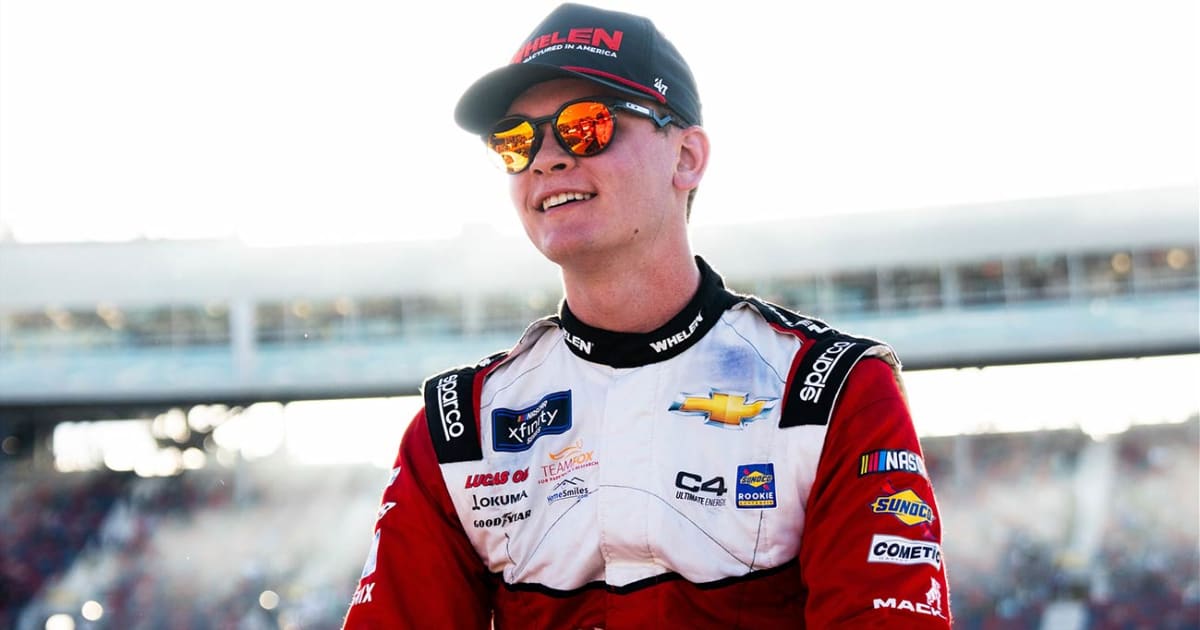 Xfinity rookie Jesse Love savors career day at Phoenix