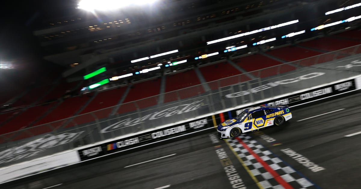 Elliott, Larson qualify inside top-10 for the Clash, lineups for heat ...