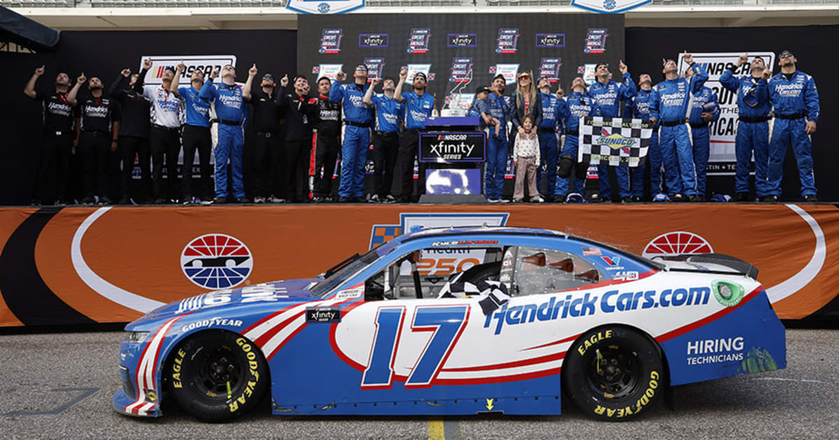 Xfinity Series win a source of pride for Hendrick Motorsports