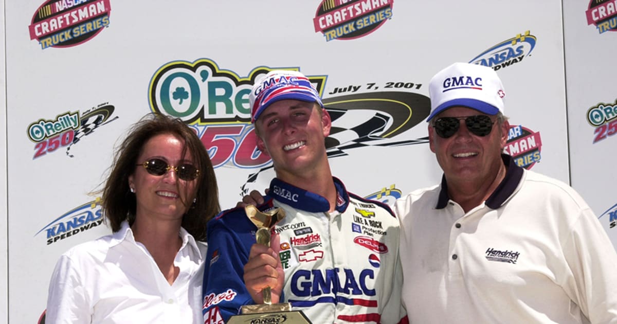 Looking back at Ricky Hendrick's Kansas Truck Series win