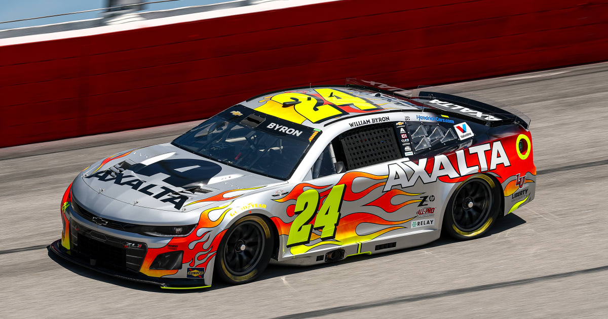 NASCAR Cup startling lineup today: William Byron on pole at Darlington ...