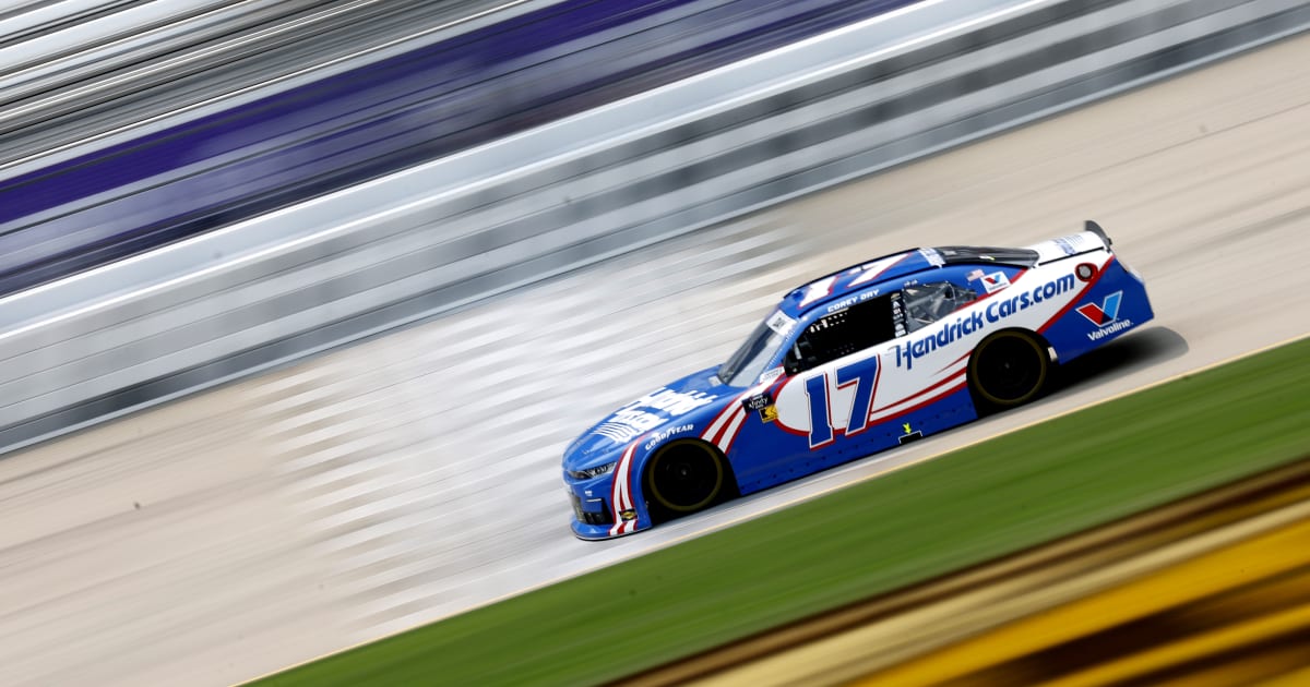 NASCAR Xfinity race today: Day rebounds after a spin to finish 12th