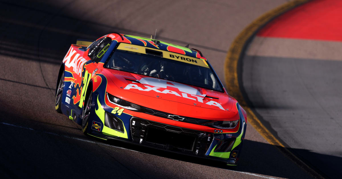 NASCAR practice results: Chase Elliott, William Byron, Kyle Larson ...