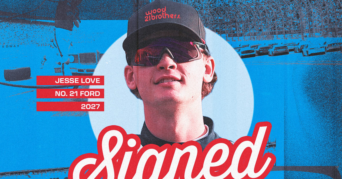 JESSE LOVE TO JOIN WOOD BROTHERS RACING IN 2027