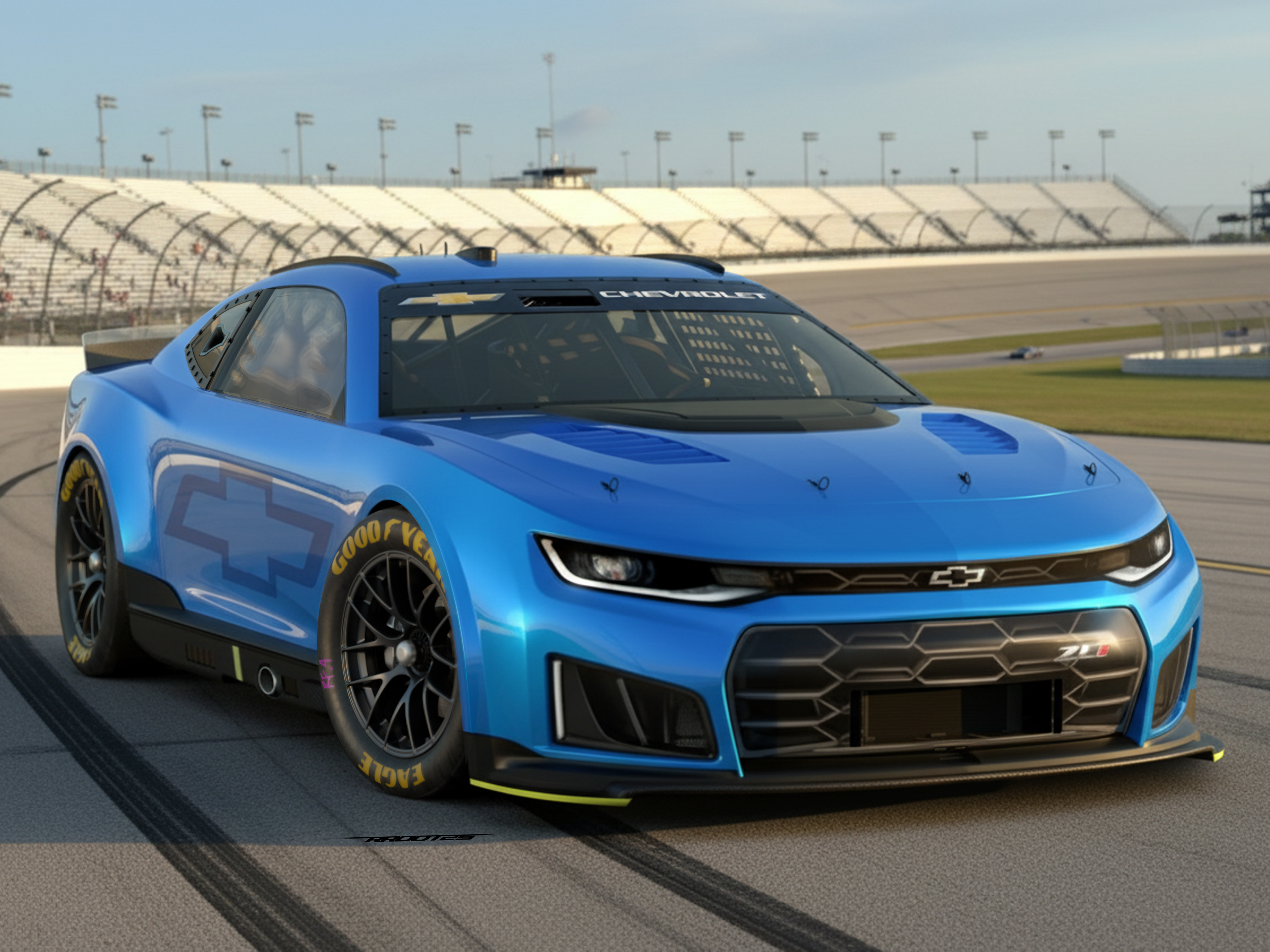Chevrolet Camaro ZL1 racecar set to debut new look for 2026 NASCAR Cup ...