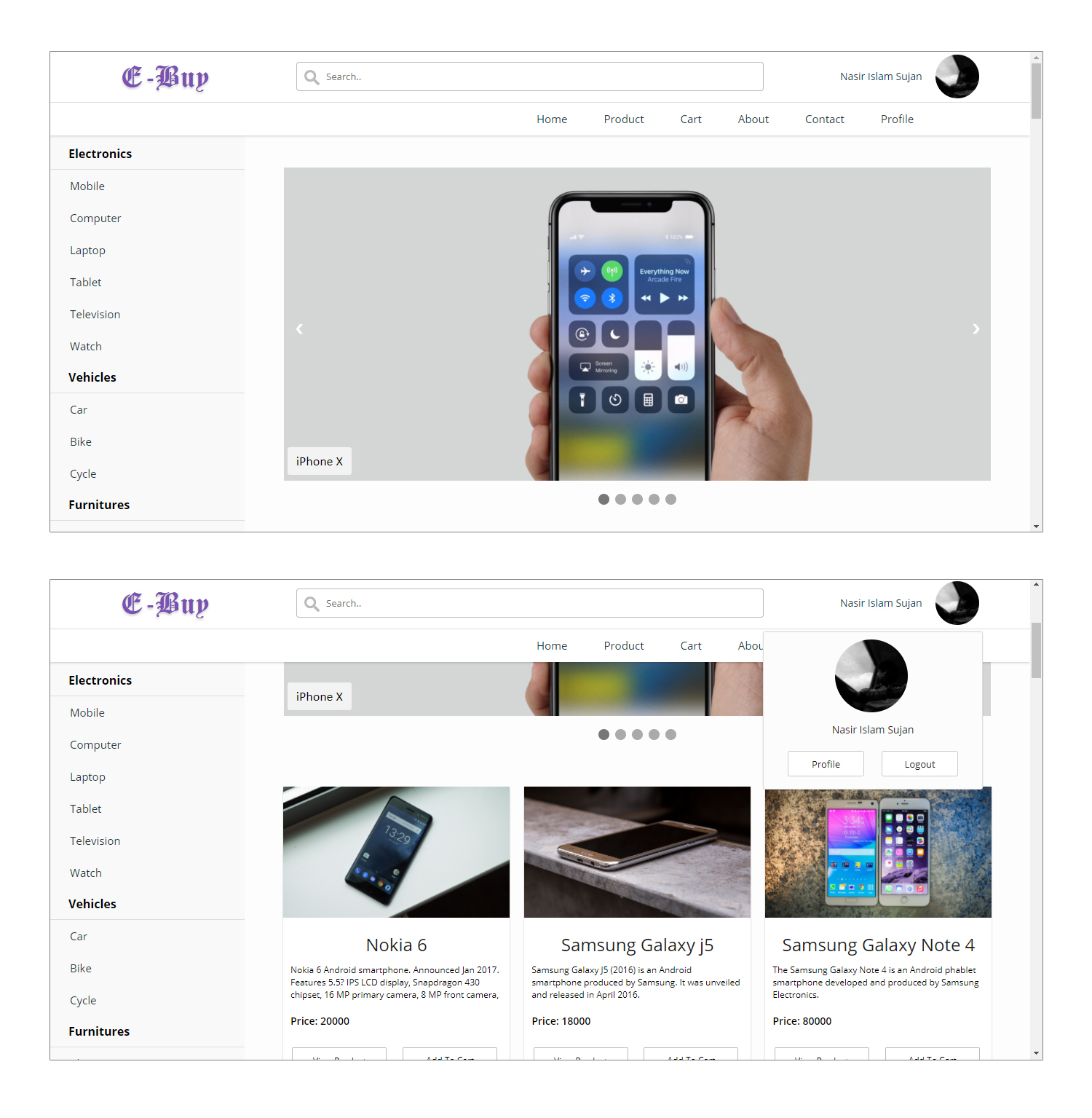 GitHub - 78526Nasir/EBuy: An E-Commerce website :briefcase: