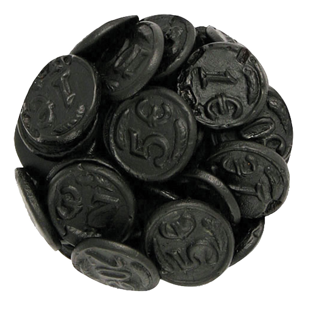 Licorice Salted Money | Nassau Candy