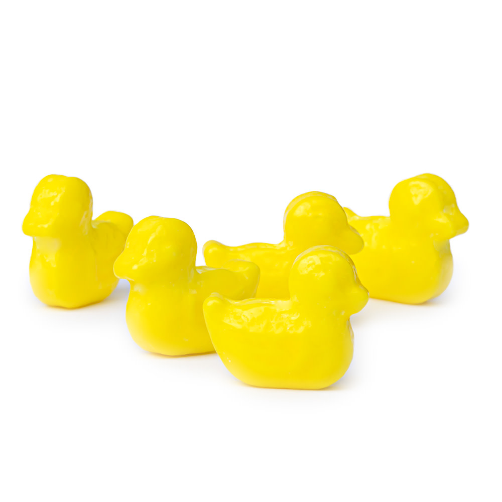 Clever Candy Dextrose Yellow Rubber Duckies | Nassau Candy