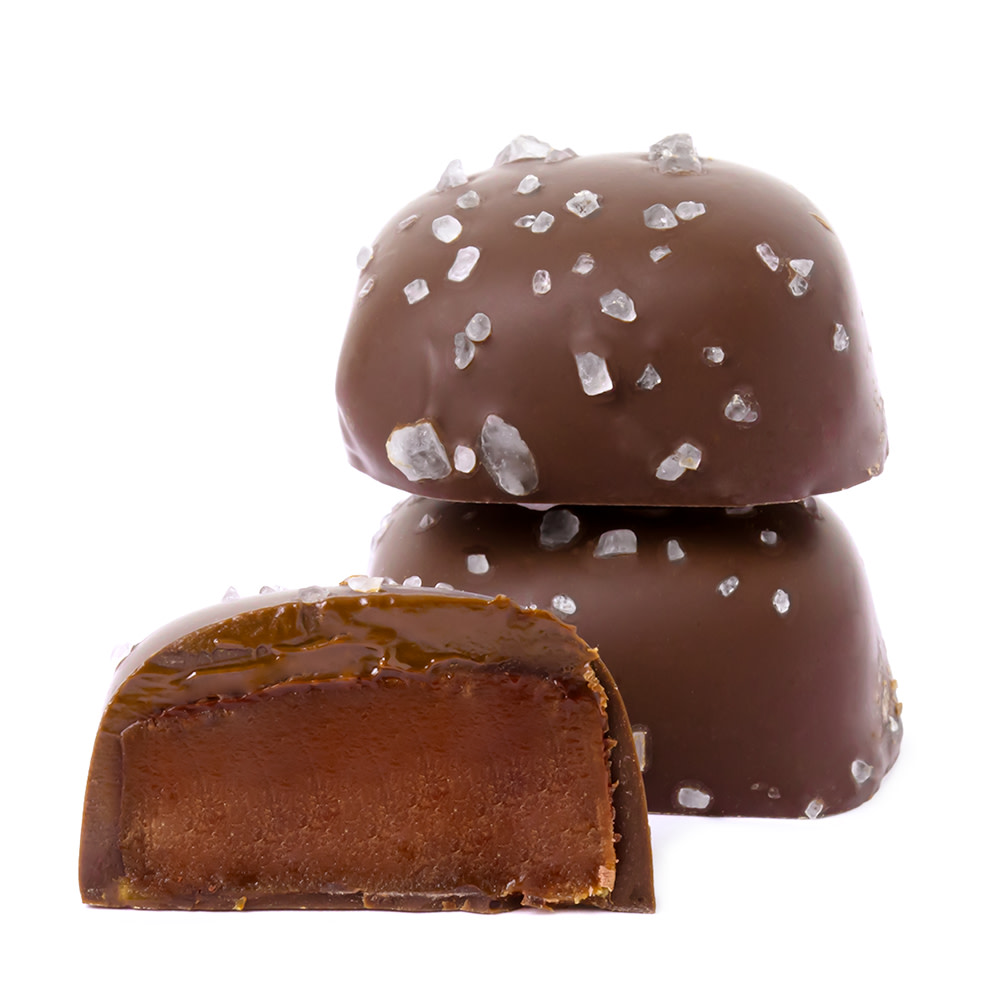 Nassau Candy Milk Chocolate Sea Salt Caramels | Nassau Candy