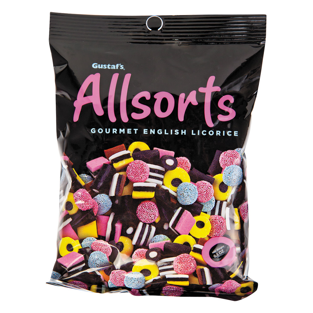 Gustaf's Licorice Allsorts 6.3 Oz Bag | Nassau Candy