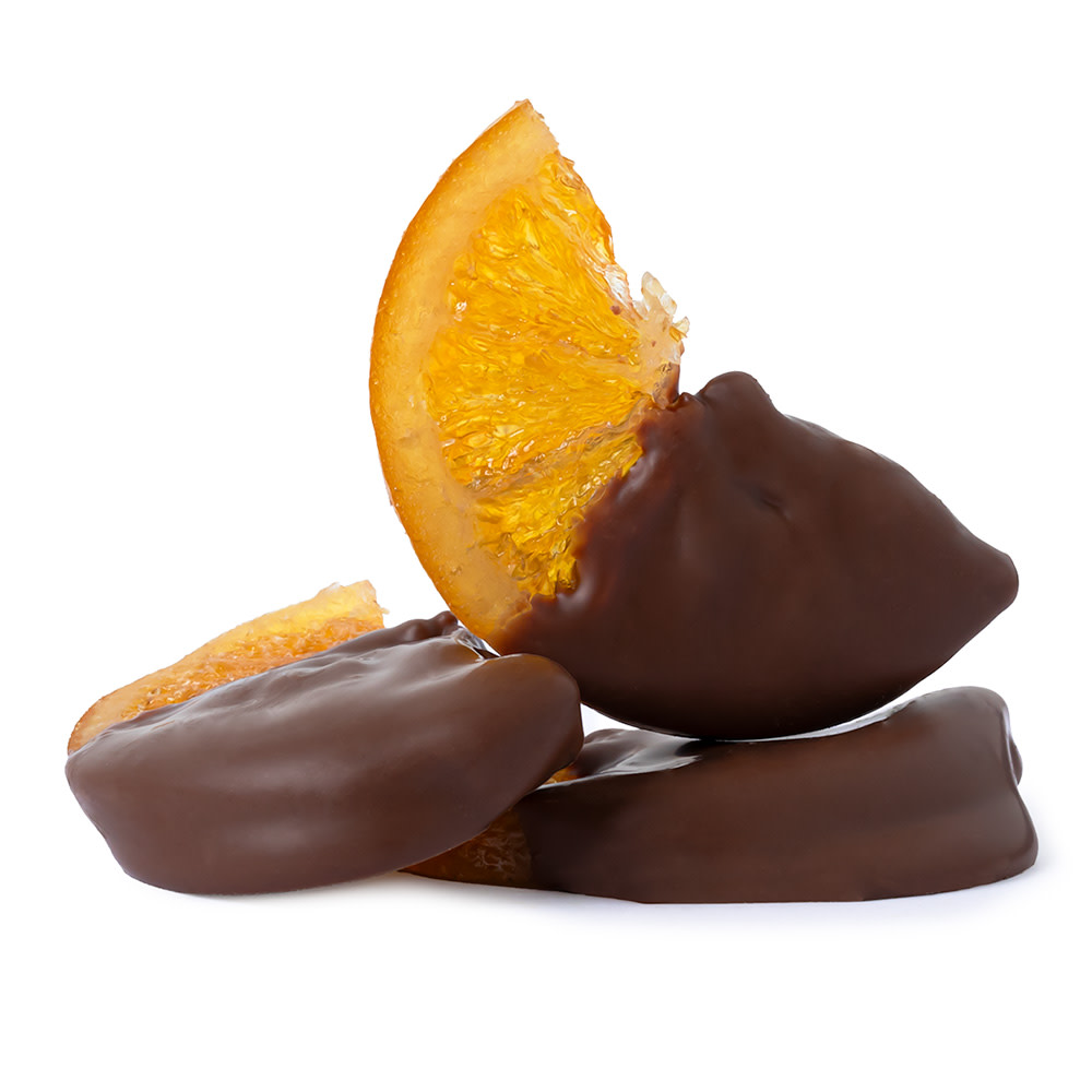 Nassau Candy Milk Chocolate Half Dipped Oranges | Nassau Candy