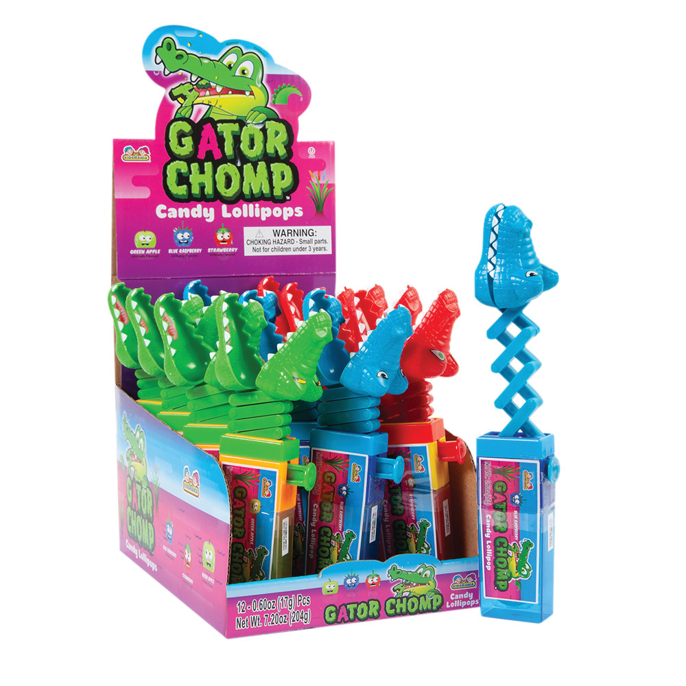 GATOR CHOMP FILLED WITH GUMBALLS 0.35 OZ