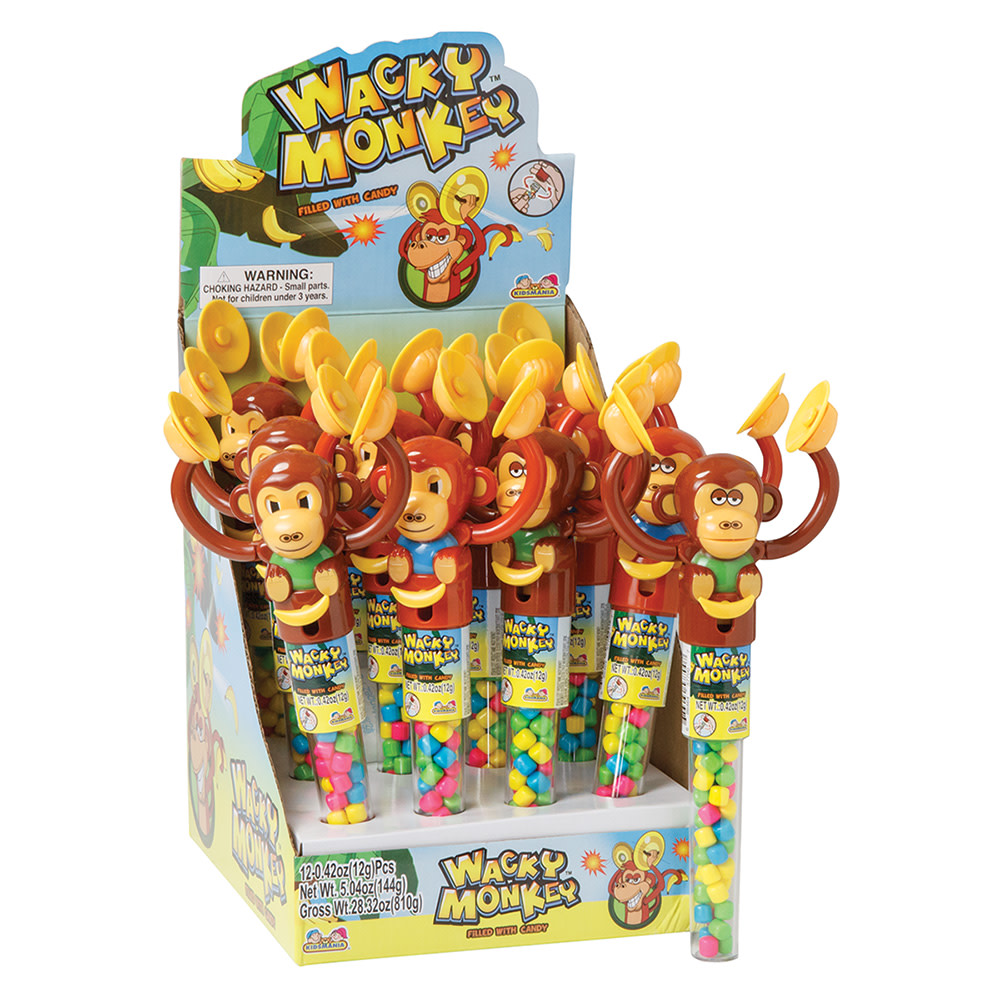 Wacky Monkey Filled With Candy 0.42 Oz | Nassau Candy