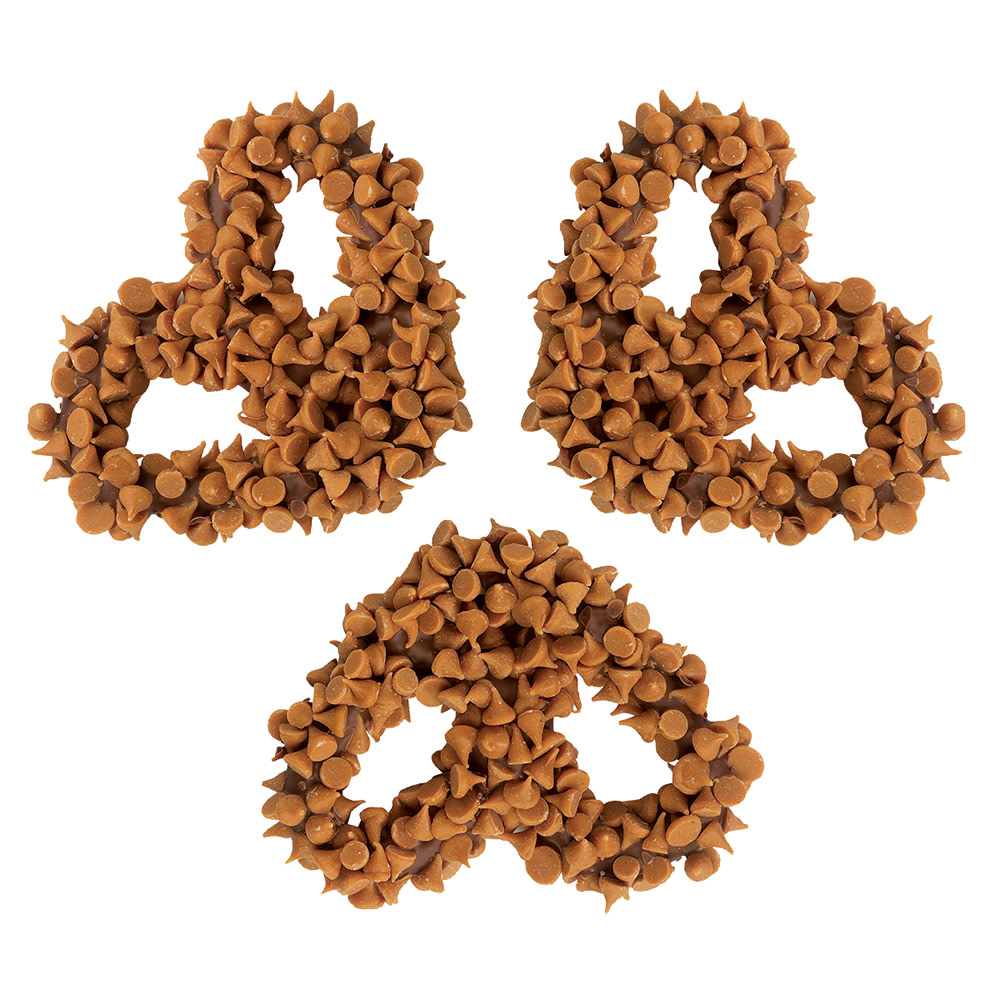 Giambri's Peanut Butter Chip Milk Chocolate Covered Pretzel | Nassau Candy