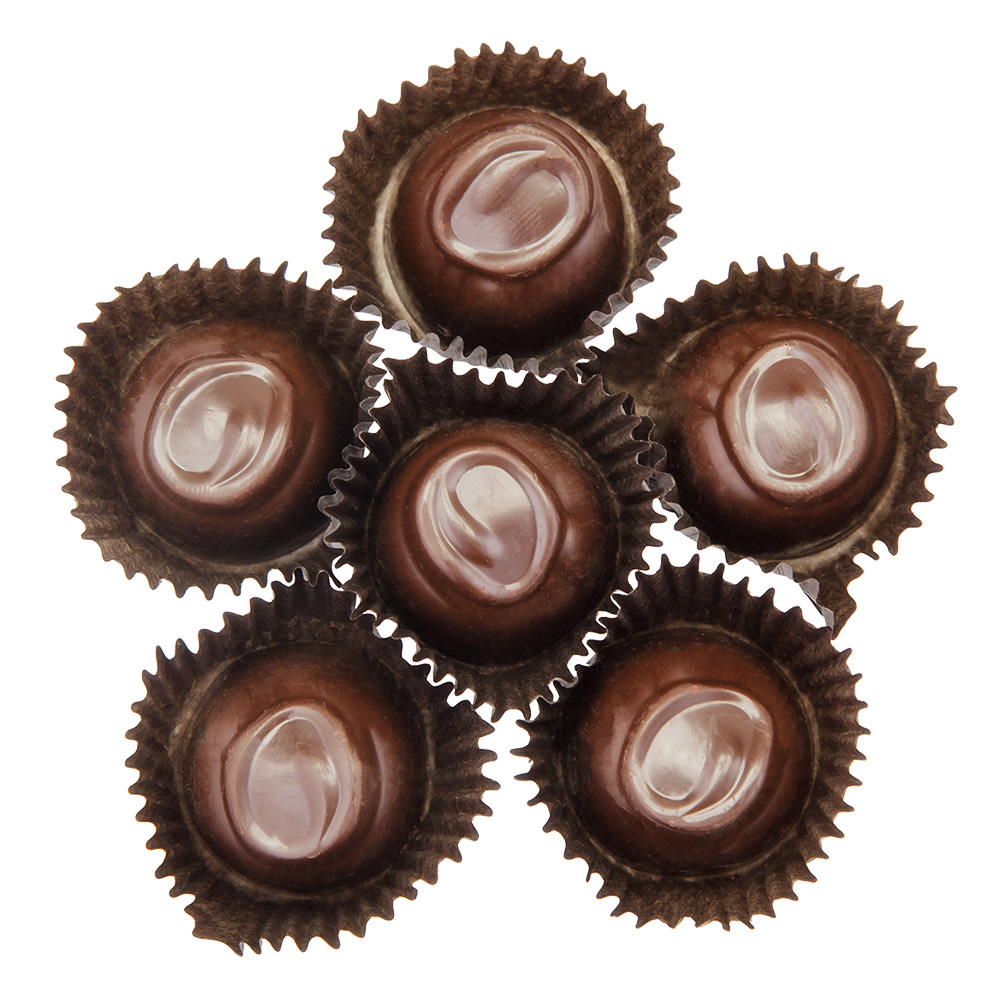 Asher's Dark Chocolate Cherry Cordials | Nassau Candy