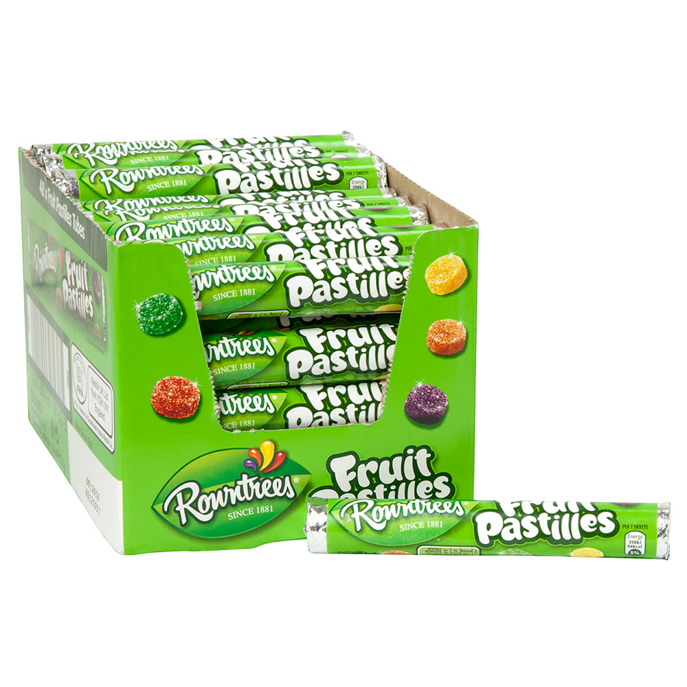 Rowntrees Fruit Pastilles 1.7 Oz Roll | Nassau Candy