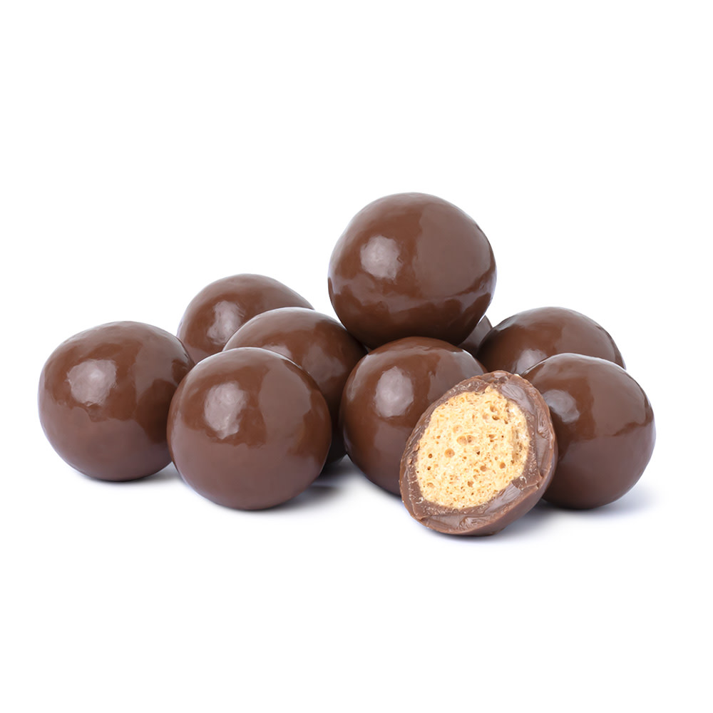 Nassau Candy Belgian Jumbo Milk Chocolate Malt Balls | Nassau Candy