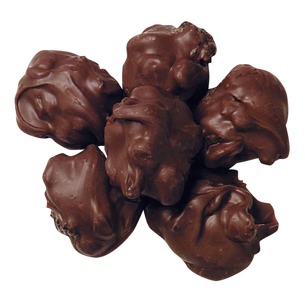 Asher's No Sugar Added Milk Chocolate Raisin Clusters | Nassau Candy