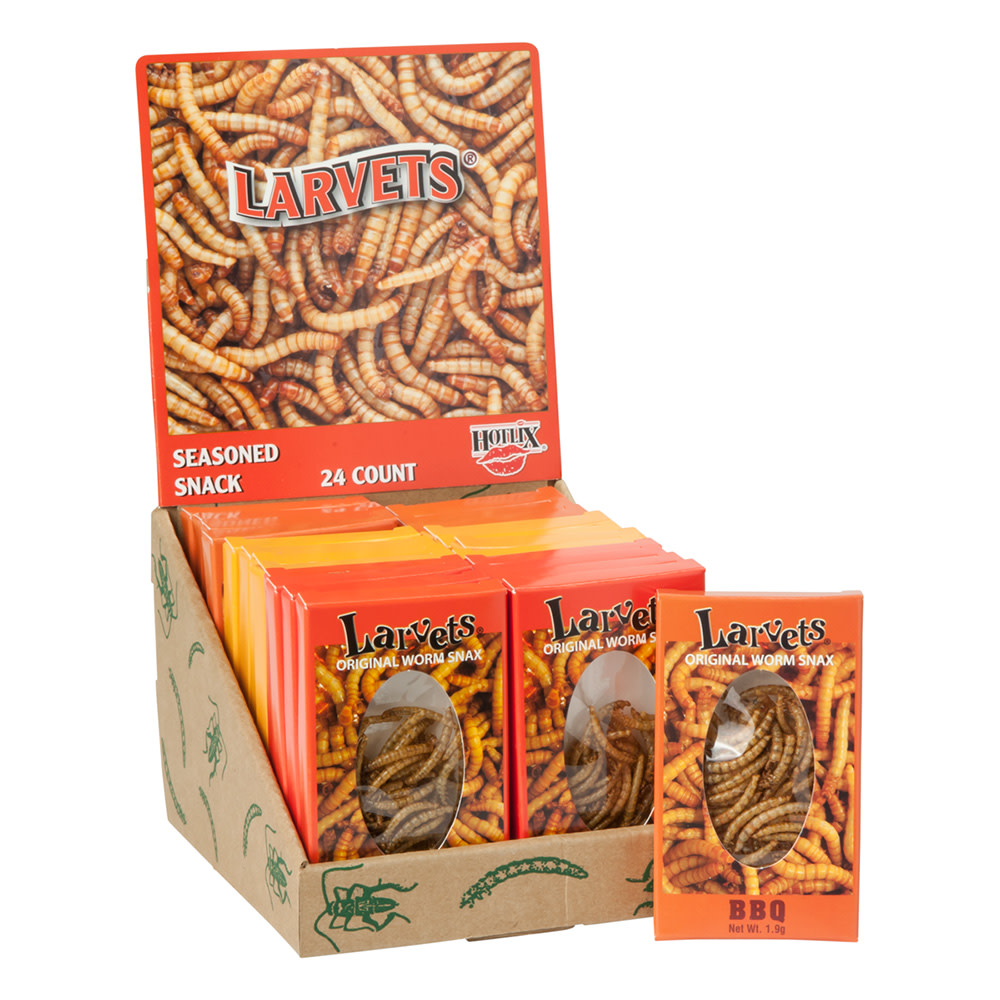 Larvets Edible Worms Assorted Flavors | Nassau Candy