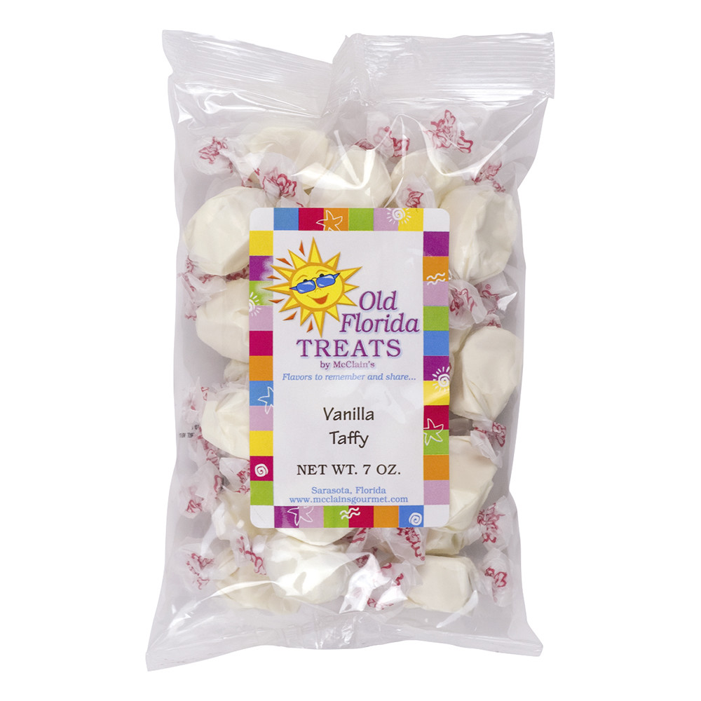 Old Florida Treats Vanilla Taffy 7 oz Bag | Nassau Candy