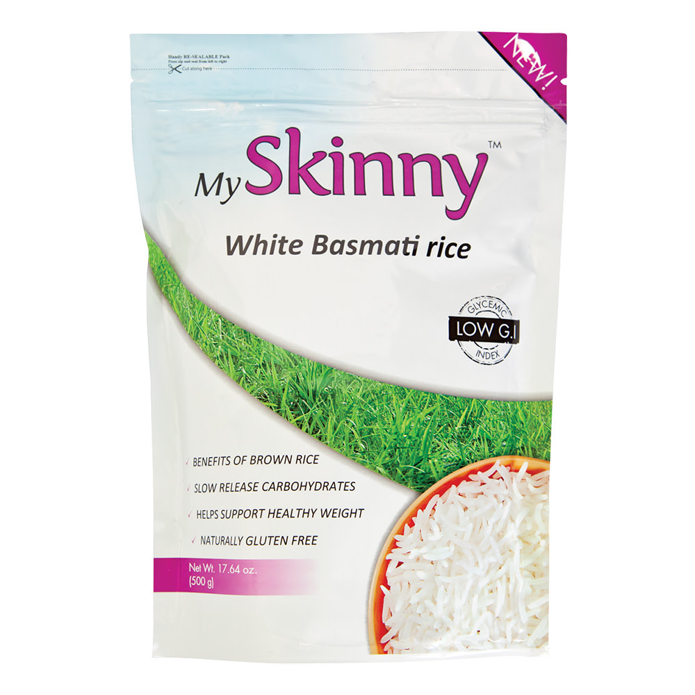 My Skinny White Basmati Rice 17.64 Oz Pouch | Nassau Candy
